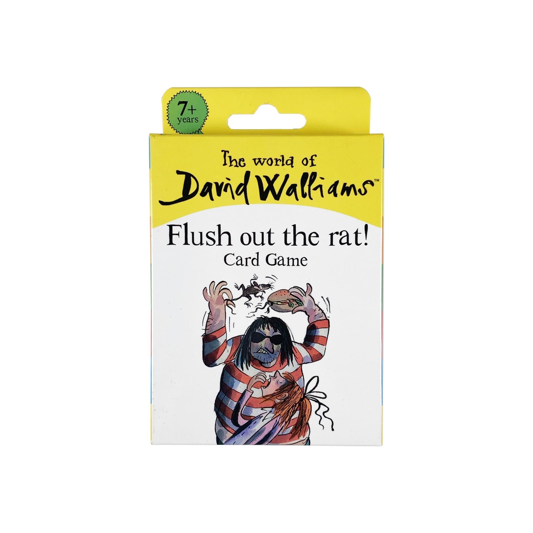Flush Out The Rat! Card Game - David Walliams - 54 Jumbo Cards - 7 Yea ...
