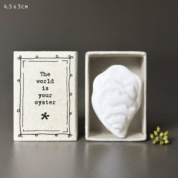 Matchbox - Oyster Shell - The World Is Your Oyster - East Of India ...